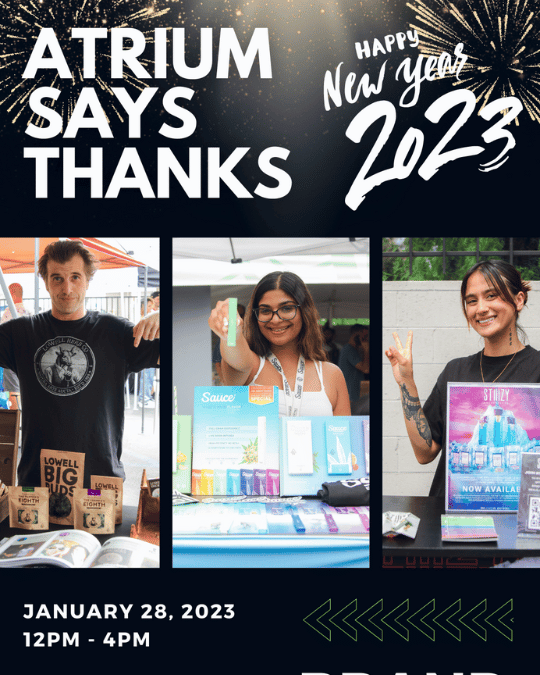 Atrium Says Thanks January 2023 Event in Woodland Hills, CA | Atrium Topanga